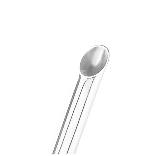 Surgical Steel 8g Needle Receiving Tube 45% Angle for 14g PA PIERCING ...