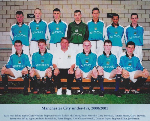 MANCHESTER CITY UNDER-19s FOOTBALL TEAM PHOTO>2000-01 SEASON | eBay