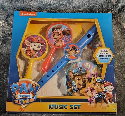 Nickelodeon Paw Patrol Boxed Music Set Musical Instruments NEW | eBay