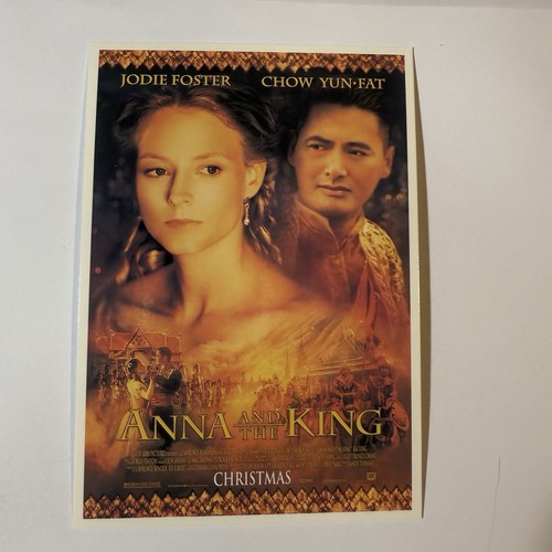 ANNA AND THE KING Postcard Jodie Foster UNP Continental | eBay