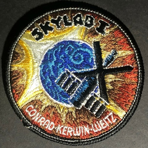 Vintage NASA Skylab I Embroidered Patch - Round 2 3/4" | eBay