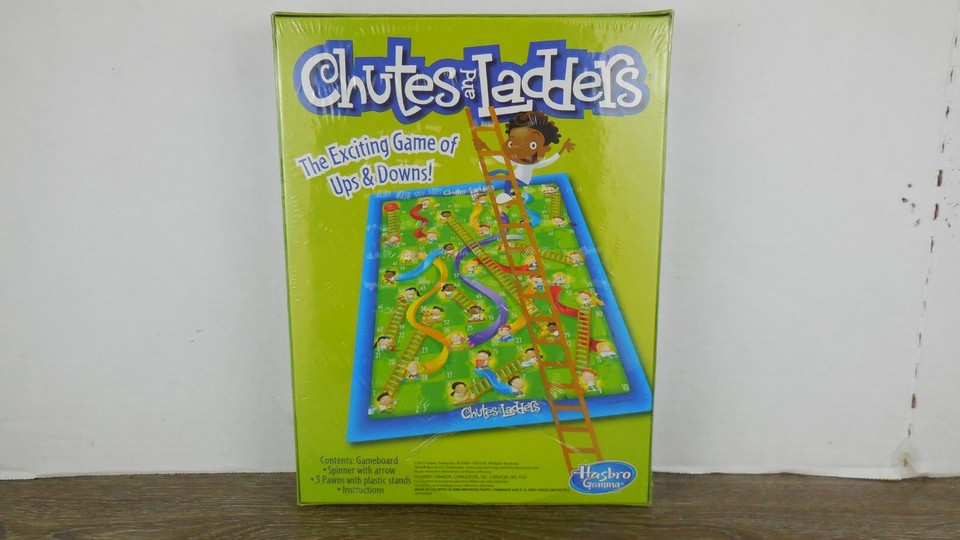 Chutes and Ladders Classic Family Board Game, Games for Kids Ages 3 and ...