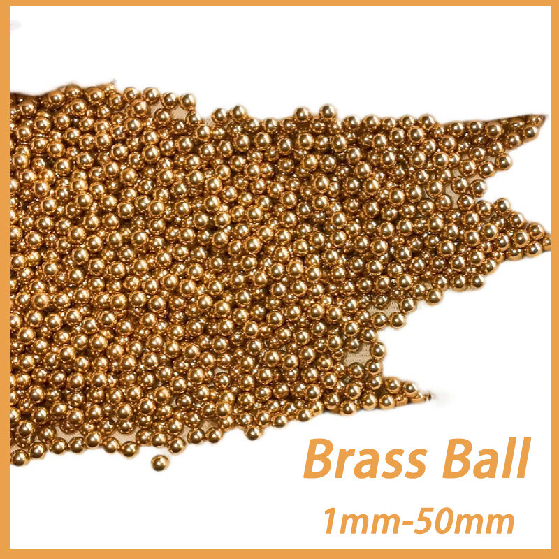 Brass Copper Ball Industry Solid Ball Bearing For Business Industrial ...