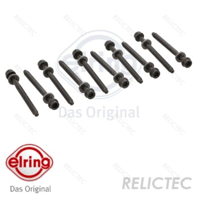 Cylinder Head Bolts Kit VW Seat Skoda Audi Hongqi Besturn (FAW):BORA ...