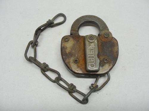ANTIQUE ADLAKE PRR PENNSYLVANIA RAILROAD LOCK ~ WORKS GREAT | eBay