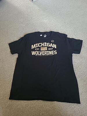Nice Fanatics Michigan Wolverines Salute To Service Size XXL T Shirt | eBay