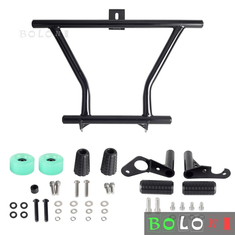 Highway Crash Bar for Harley Softail Street Bob FXBBS Low Rider FXLR ...