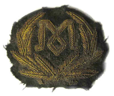 Titanic Marconi Radio Operators Cap Badge Wreath Hat White Star Line ...