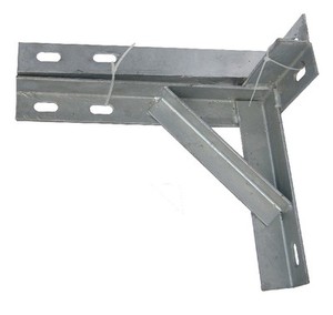 SATELLITE AERIAL WALL BRACKET T & K BRACKETS GALVANISED STEEL AERIAL ...