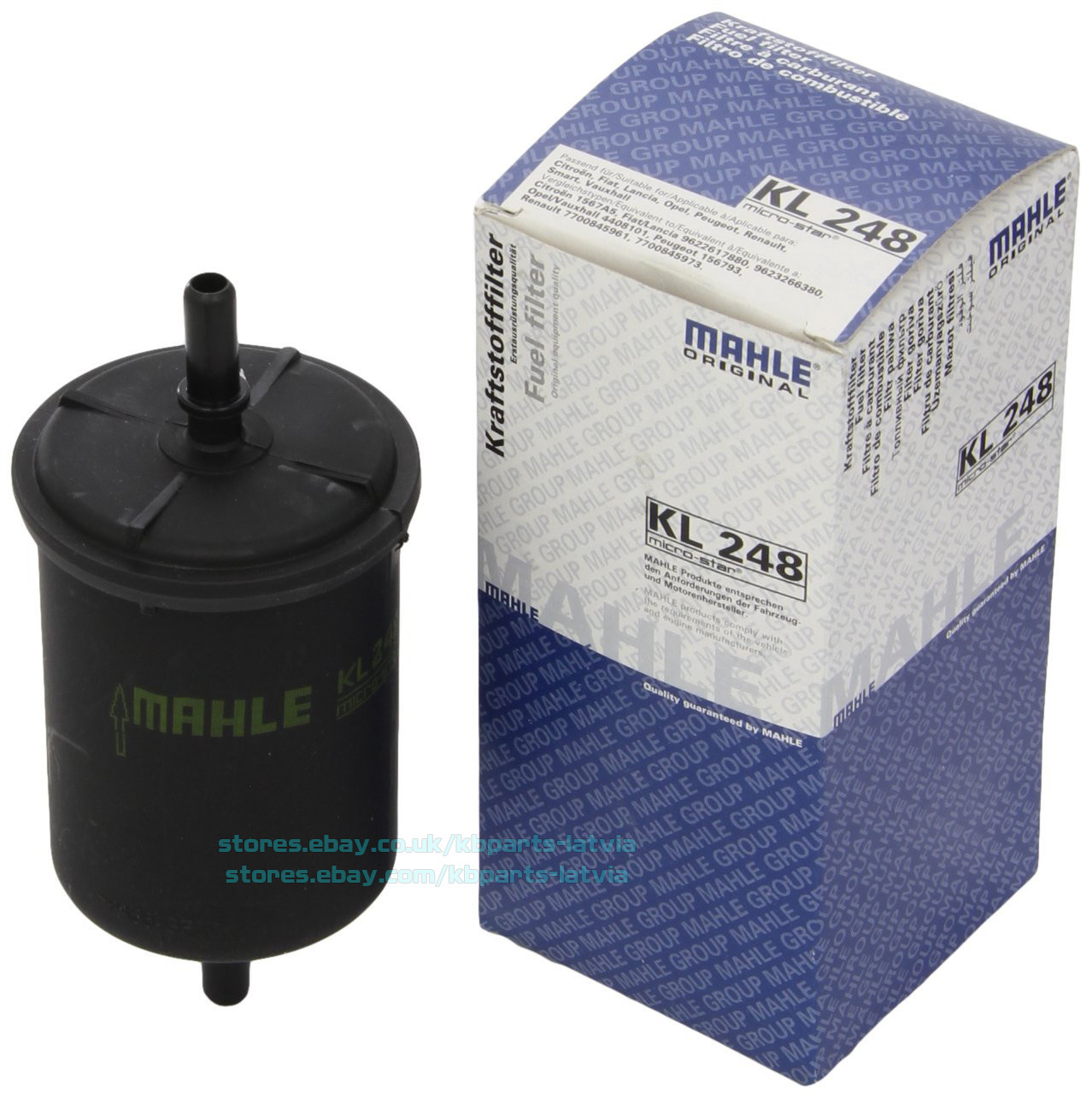 MAHLE KL248 - Cross reference oil filters