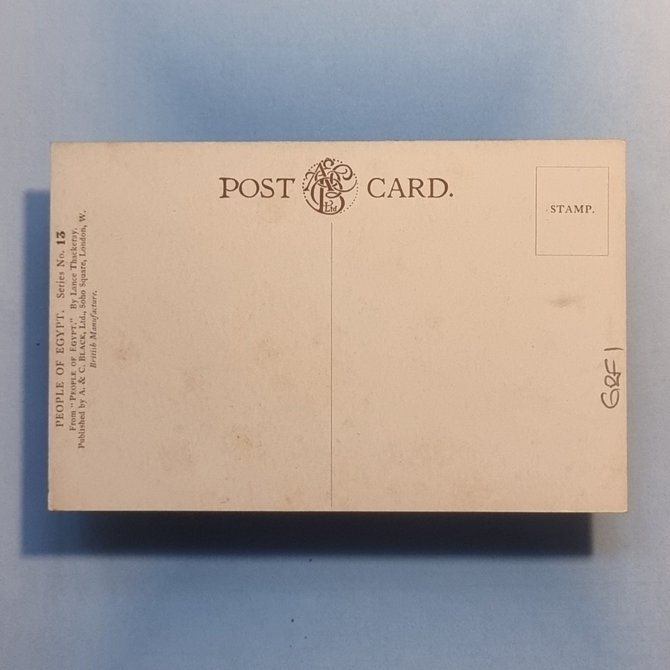 Lance Thackeray Postcard C1910 Native Woman Fellaha Hamla People Of Egypt | eBay