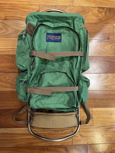 Vintage Jansport D3 External Frame Hiking Camping Backpack Hip Wings ...
