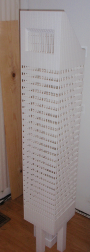 HO SCALE CITIGROUP SKYSCRAPER HIGH RISE OFFICE BUILDING 55.75 INCHES ...