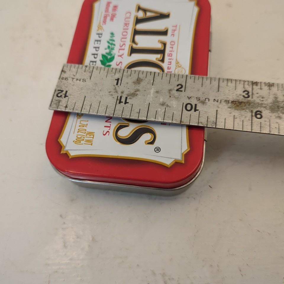 Altoids Tins Peppermint Embossed 2008 1.76 oz EMPTY | eBay UK