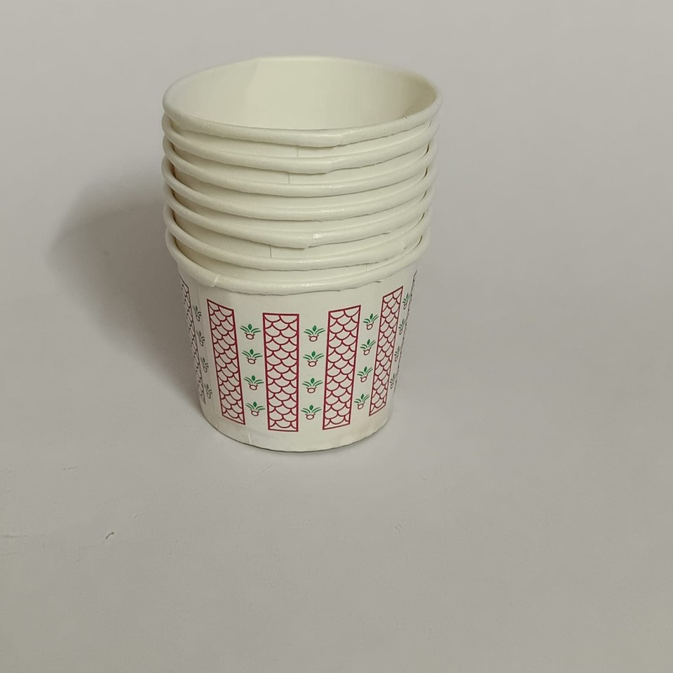 50 pcs Arabic Coffee Cups - Disposable Cardboard Paper Cup for Qahwa ...
