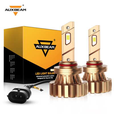 AUXBEAM 9005 HB3 LED Headlight kit 44W 12000LM High Low Beam 6000K ...