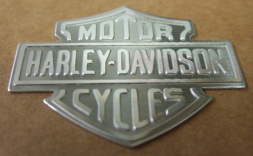 HARLEY DAVIDSON OEM NEW BAR & SHIELD LOGO EMBLEM medallion METAL | eBay