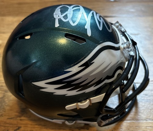 DeSean Jackson Signed Philadelphia Eagles Riddell Mini Speed Helmet PSA ...