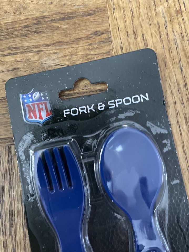 NFL Colts Fork And Spoon Set Plastic 3+ Years | eBay