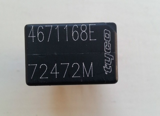 TYCO Dodge CHRYSLER Jeep Multi Purpose Relay 4671168E 72472m for sale ...