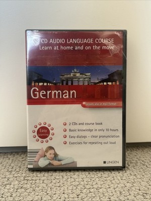 German Lessons CD Audio Language Course 2 x CDs & Course Book Learning ...