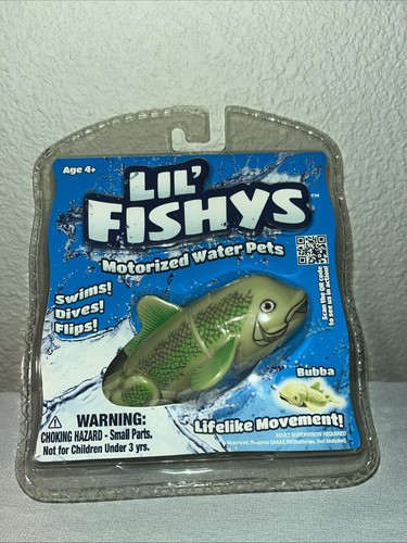 Lil' Fishys Motorized Water Pets Fish Toy Bubba 2014 Unopened Pool ...