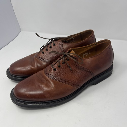 Allen Edmonds Shelton Brown Leather Oxford Dress Shoes 4958 Sz 11 D | eBay