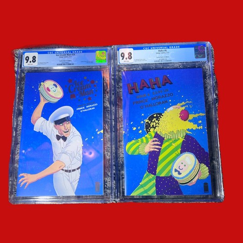 Ice Cream Man #24 & HaHa #6 Comic Vault Live FOIL CGC 9.8 Morazzo ...