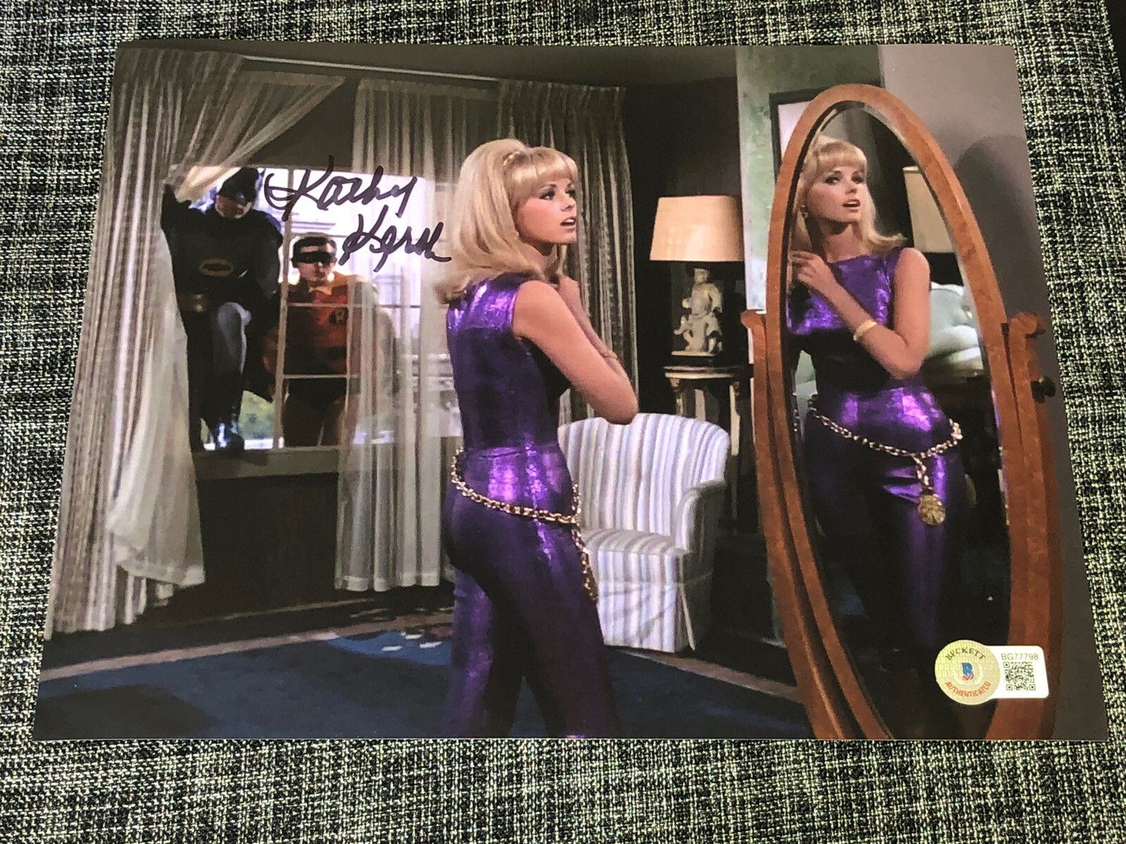 KATHY KERSH SIGNED AUTOGRAPH 8X10 PHOTO CORNELIA BATMAN & ROBIN BECKETT ...