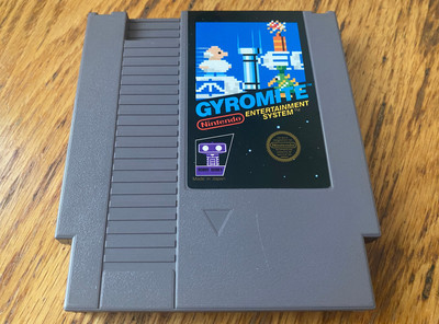 3-screw Gyromite nintendo nes game original ntsc cart | eBay
