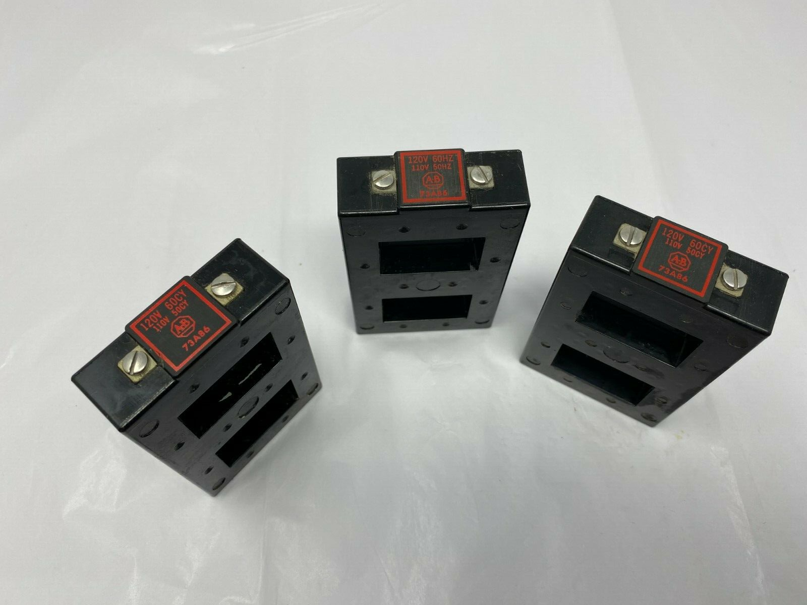 Allen-Bradley 73A86 Magnetic Contactor Coil Size-3 120V 60-Cycles Lot ...