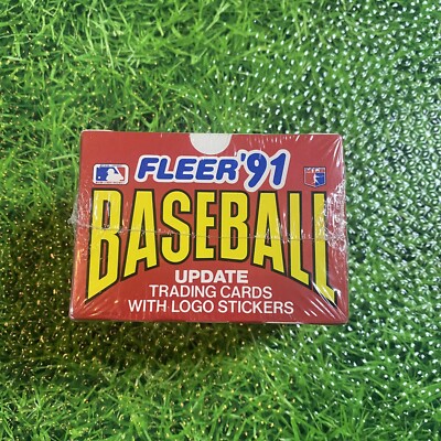 Fleer '91 Baseball Update Trading Cards with 20 Logo Stickers Complete ...