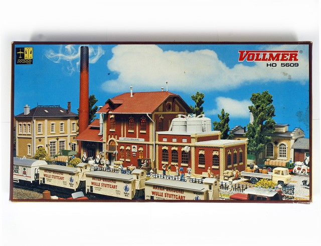 Vollmer 5609 HO Scale Brewery With Interior Kit for sale online | eBay