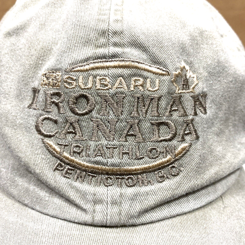 Vintage Ironman Triathlon Penticton Canada Hat Cap Men's OSFA Snapback ...