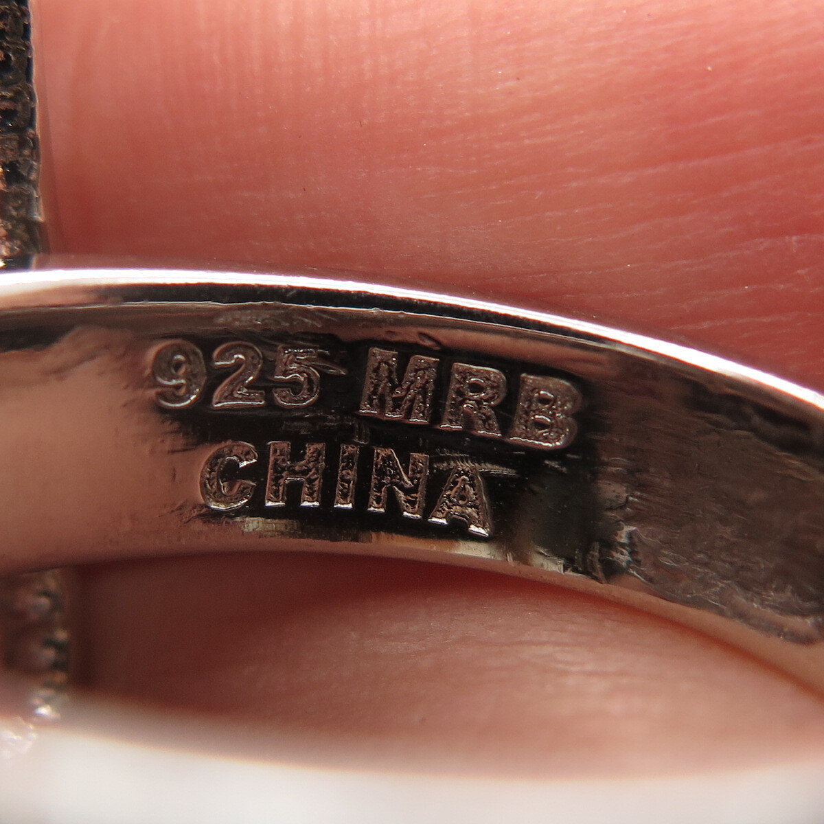 925 Sterling Silver Vintage MRB Wide Belt Buckle Ring Size 9 | eBay