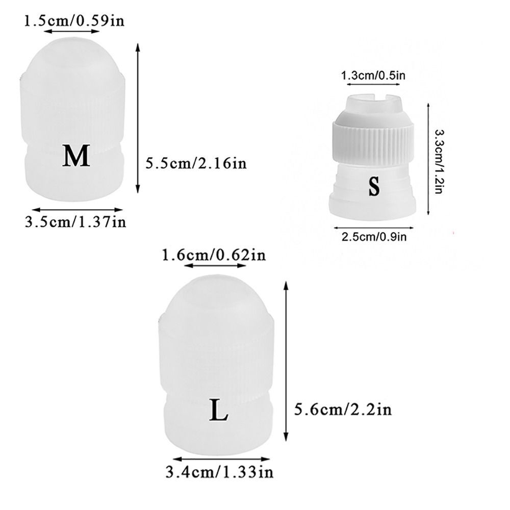 1Pcs Cake Pastry Nozzle Converter Squeezing Adapter for Cupcake Fondant ...