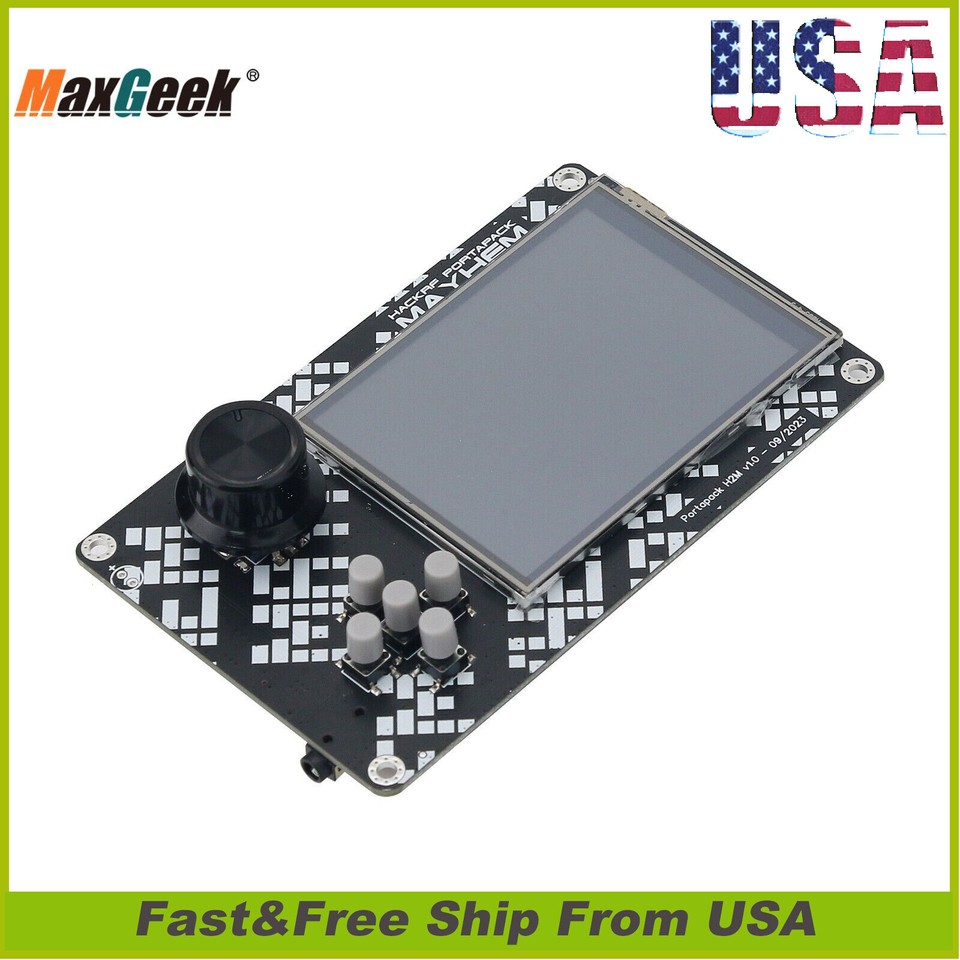 HAMGEEK PortaPack H2M Authorized Signature Edition with 10.00MHZ TCXO ...