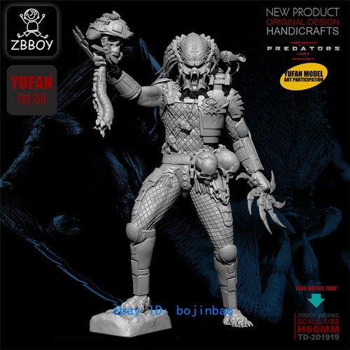 1/32 Predato Resin Figure Unpainted Model Kits Unassembled Sci-Fi ...
