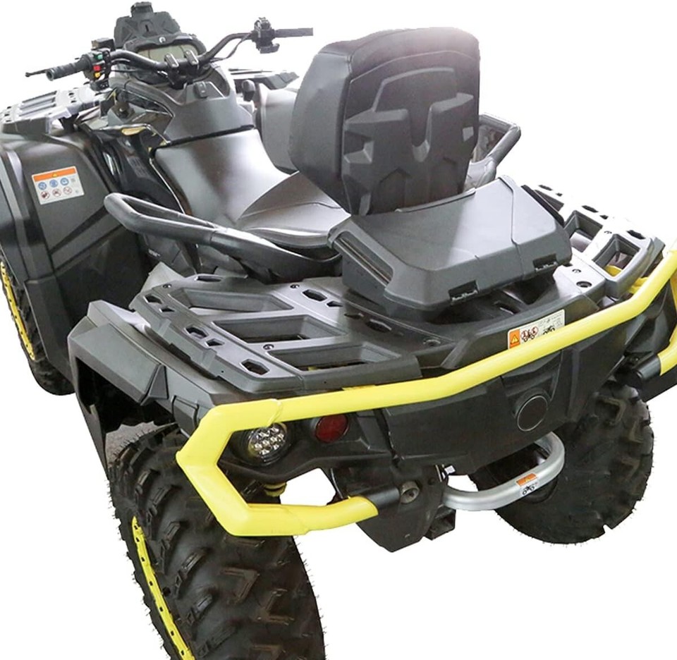 2 Gal Storage Cargo Box Rear Seat for Can-Am Outlander L MAX 6X6 ...