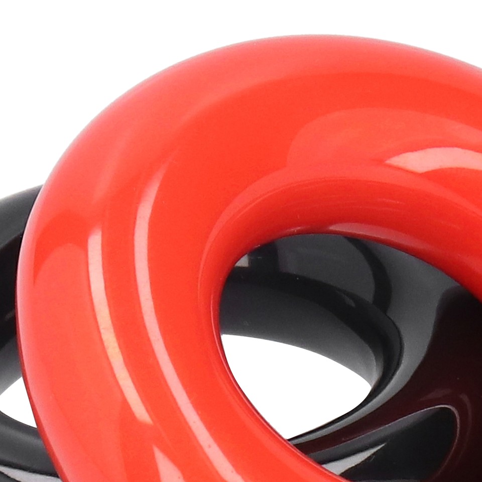Black Red Club Round Weightening Ring Weight Power Swing Training SET ...