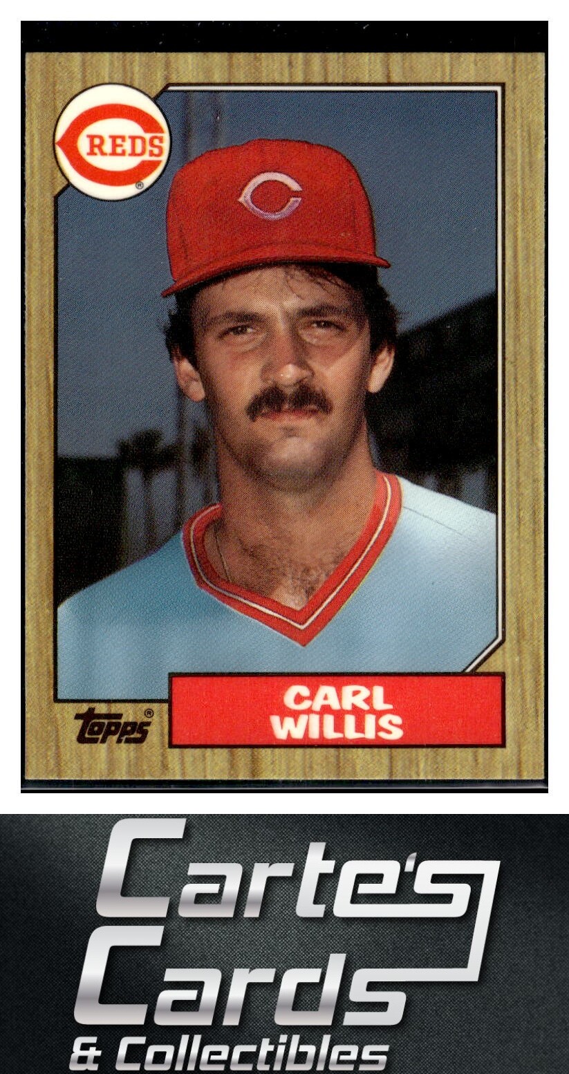 Carl Willis 1987 Topps Tiffany #101 Cincinnati Reds Rookie | eBay