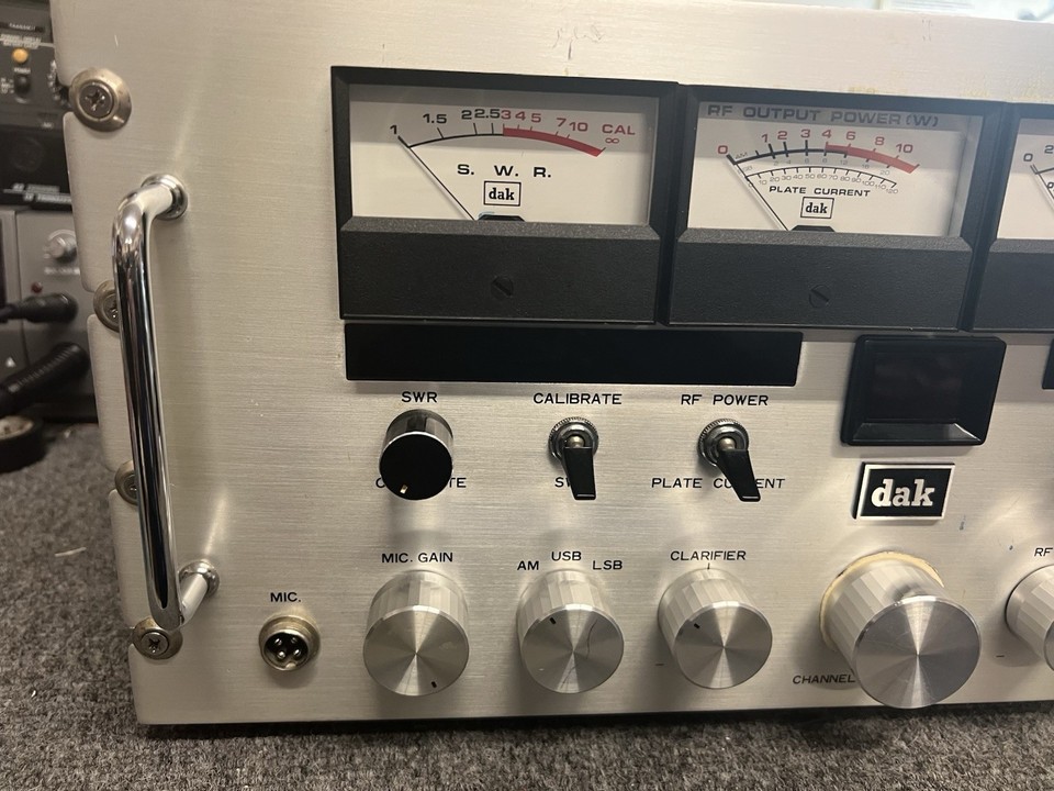 DAK MARK X SSB RADIO TELEPHONE W/ Stock D-104 power mic | eBay