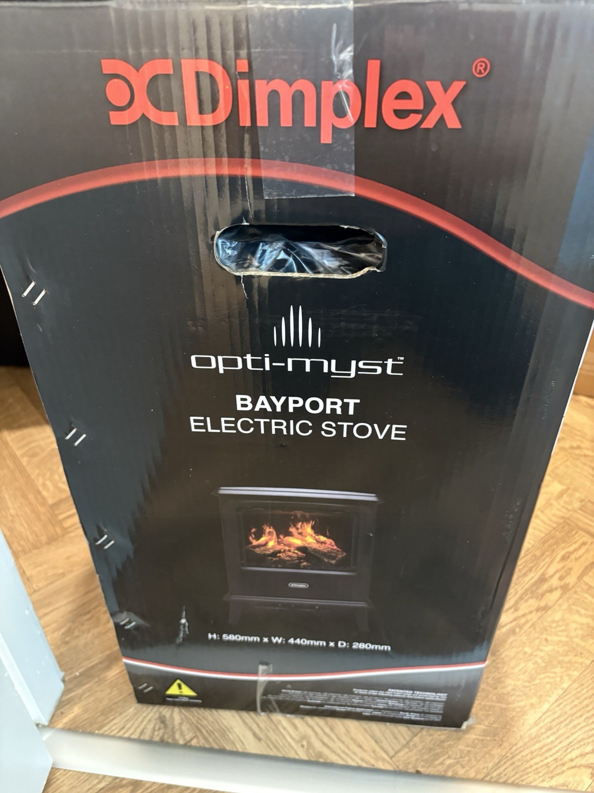 Dimplex BYP20 Opti-Myst Bayport Stove - Black for sale online | eBay UK
