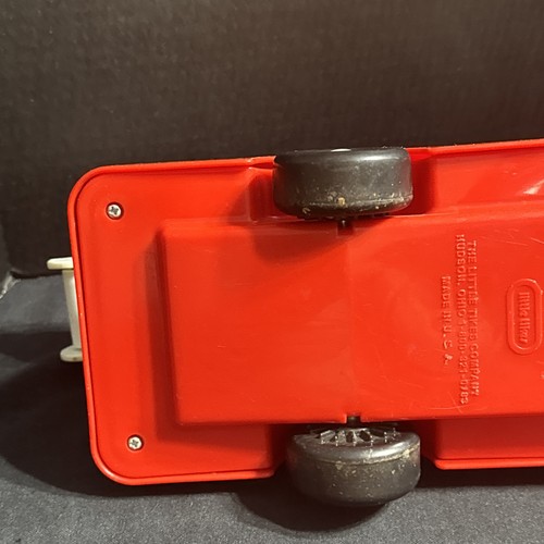 Little Tikes Toddle Tots Red White Fire Truck Fire Engine Vintage Toy ...