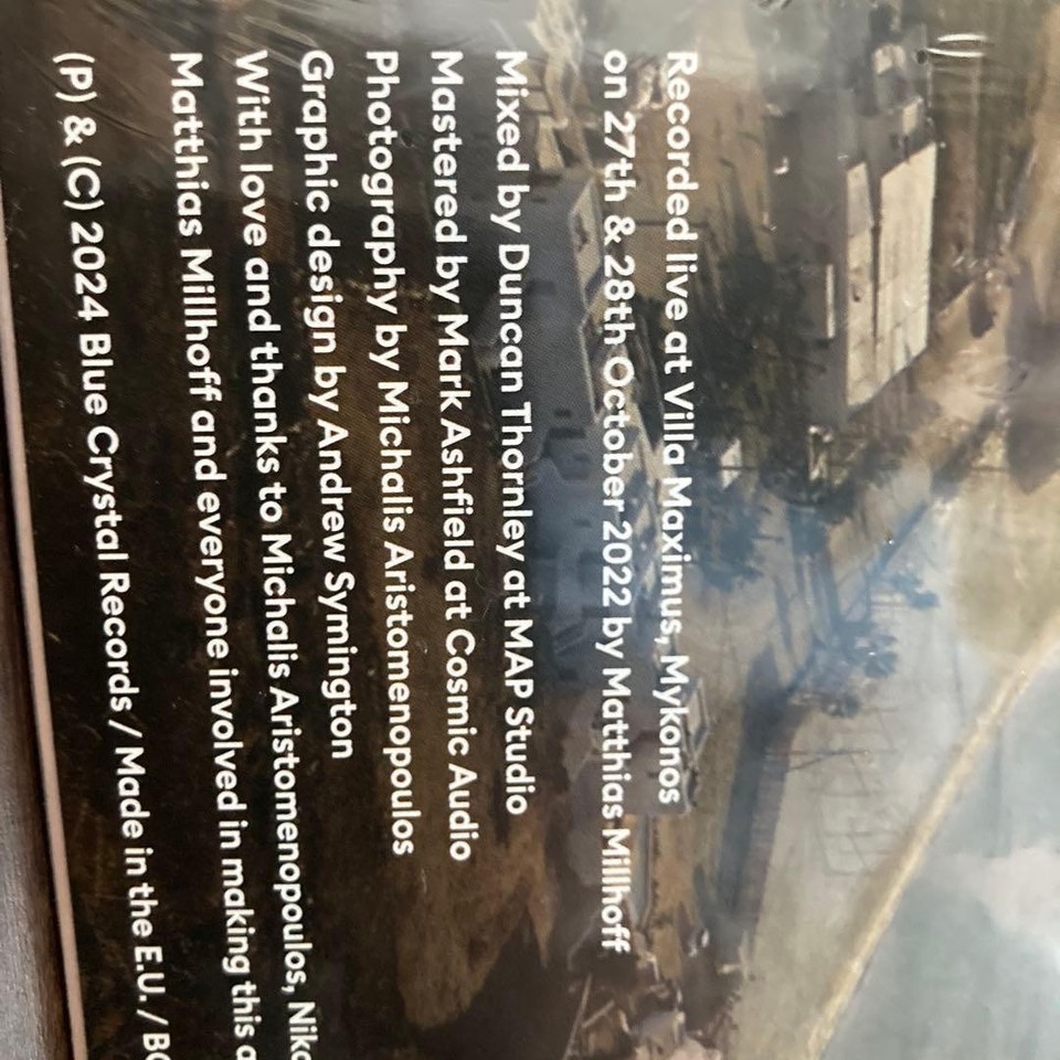 Greg Foat Villa Music Vol II Jazz Quartet Live Mykonos Greece Used | eBay