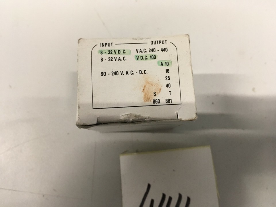 Elco solid state relay 88D | eBay