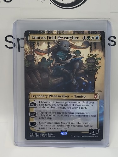 Tamiyo, Field Researcher (Borderless) Commander: Bloomburrow Regular ...