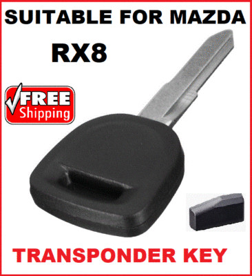 Transponder car key suitable for Mazda RX8 2003 2005 2006 2007 2008 ...