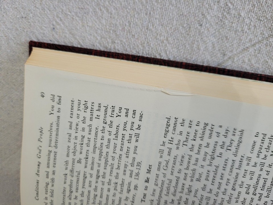 Christian Service HC/Dust 1947 Ellen G. White Review & Herald sda | eBay