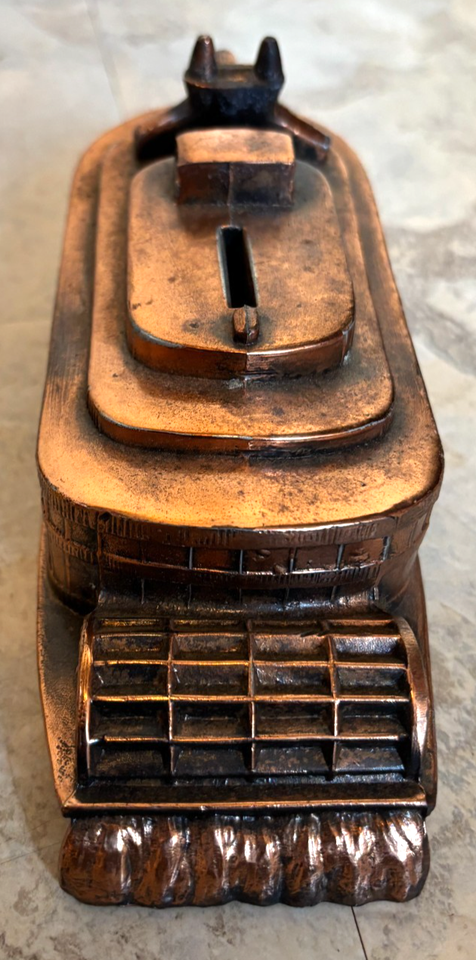 Vintage New Orleans Natchez Bronze Metal Paddle Boat Steam River Coin ...